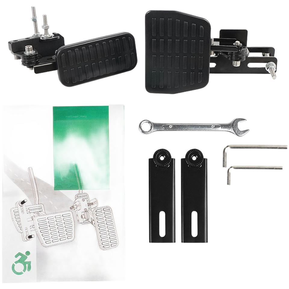 Brake Accelerator Pedal Extender for Most Vehicles Adjustable Length ...