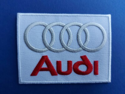Motorsport Motor Racing Car Patch Sew / Iron On Badge:- Audi | eBay
