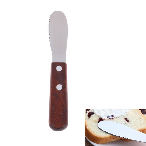 Sandwich Spreader Butter Knife Scraper Cheese Slicer Stainless Steel ...