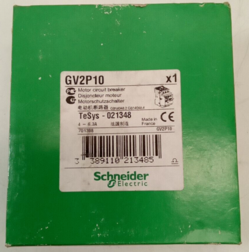 Schneider Electric GV2P10 Motor Circuit Breaker | eBay