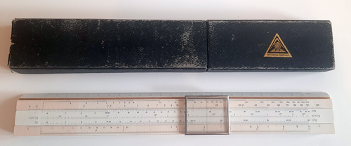 Vintage Meissner Slide Rule "System Rietz" with Case – Germany 1950s | eBay