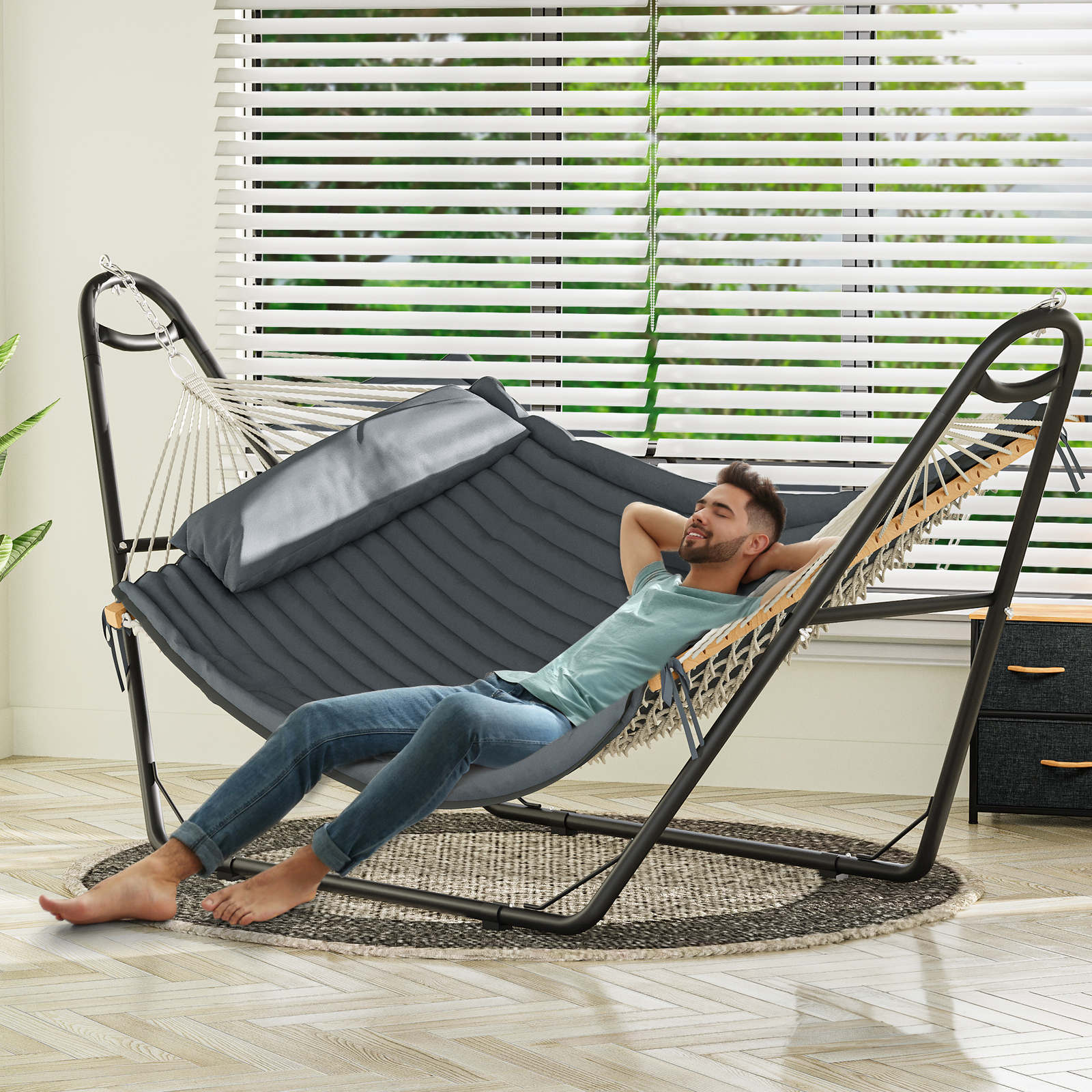 Hammock with Stand Included Hammock Heavy Duty Hammocks Waterproof ...