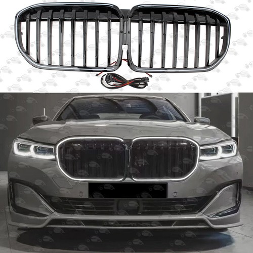 Front Kidney Radiator LED Grille For BMW 7 Series G11 G12 730 740 750i ...