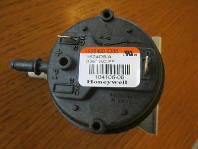 NEW Honeywell furnace hvac vacuum air pressure switch 104106-06 0.85 ...