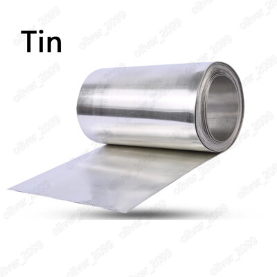 1Meter High-Purity Pure Tin Sn Metal Foil Sheet Strip Plate Thickness 0 ...