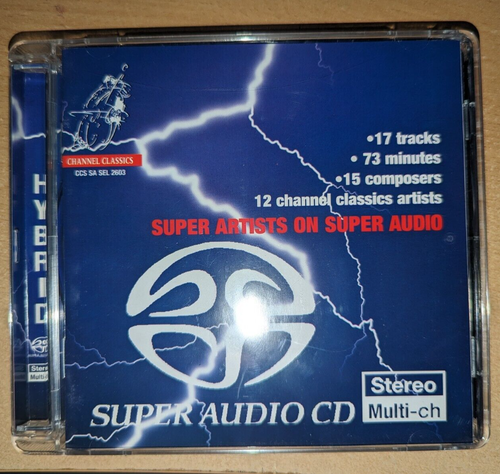 Super Artists on super audio - Hybrid-SACD + Multichannel | eBay