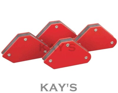 MAGNETIC WORKPIECE HOLDER 4Pc. SET MINI SHEET METAL WELDING HOLDING ...