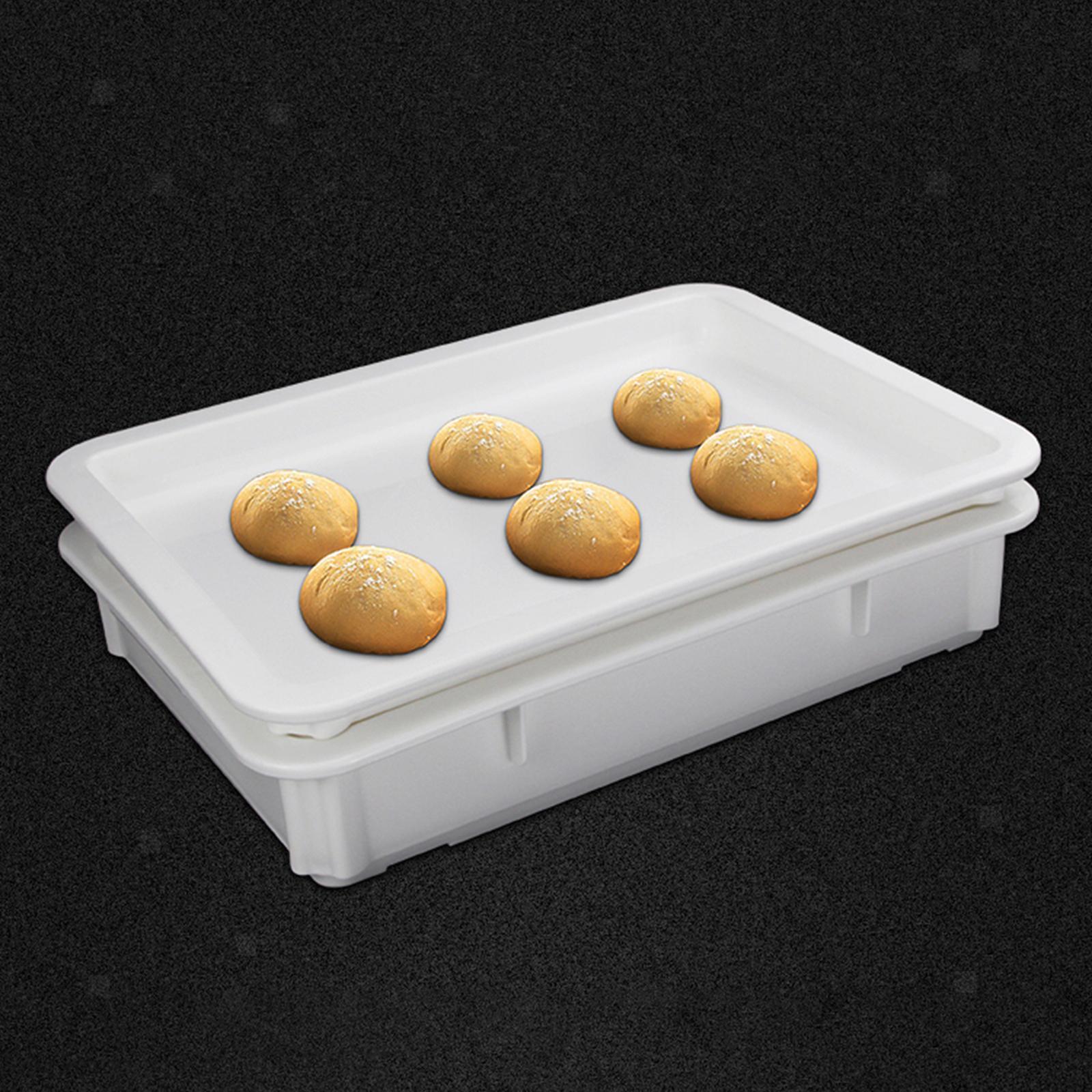 Pizza Proofing Box Rectangle Stackable Lightweight for Household ...