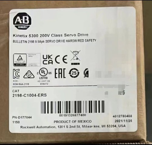 AB 2198-C1004-ERS NEW Sealed Allen Bradley kinetix 5300 servo Free ...