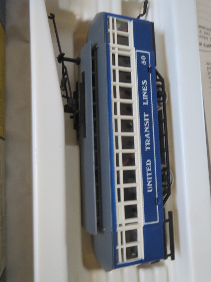 AHM HO 5301 F Birney Trolley Streetcar United Transit Lines Original ...