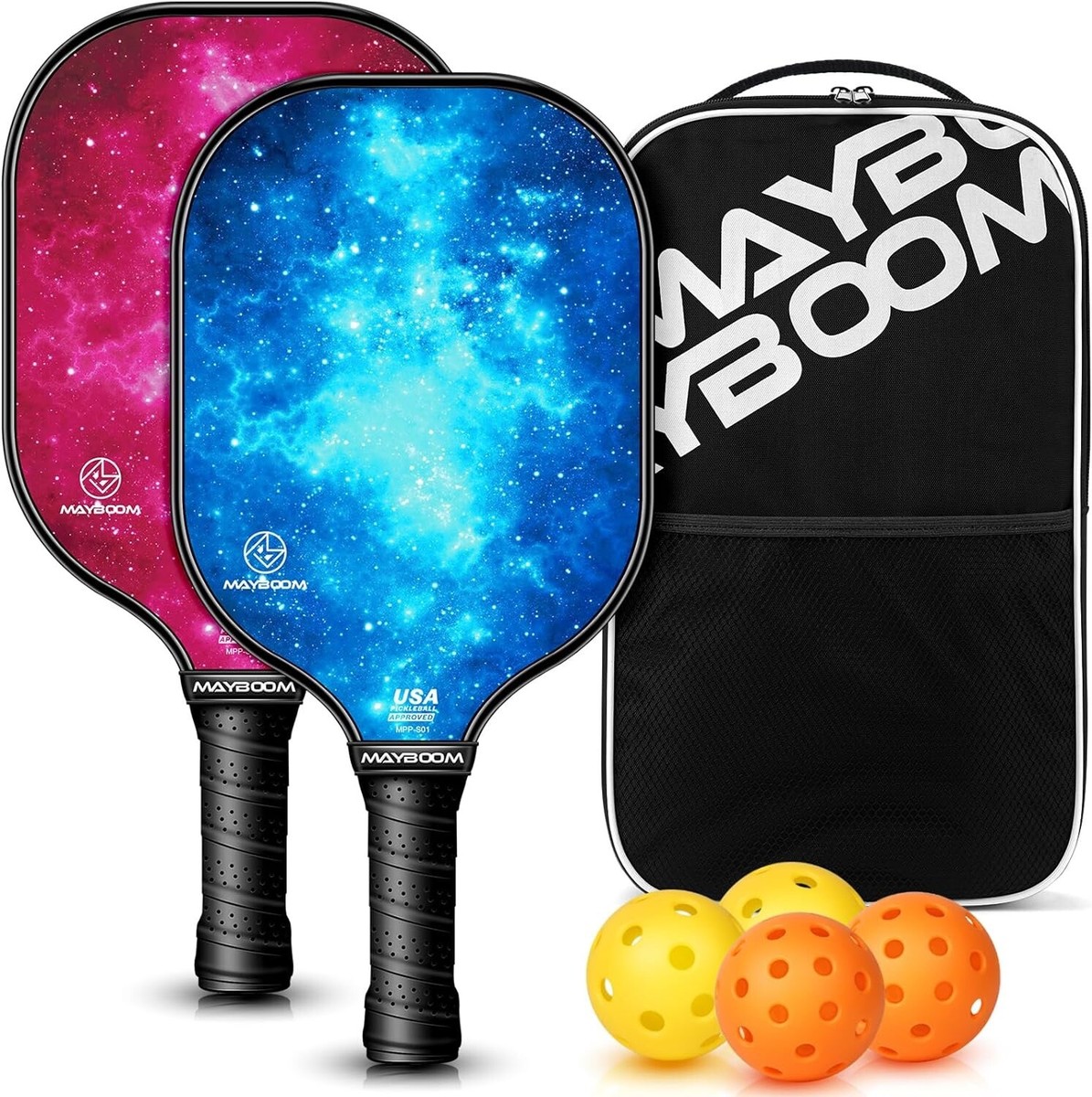 Glow In Dark Ping Pong Brightz LED Ping Pong Bundle - Light Up Paddles ...