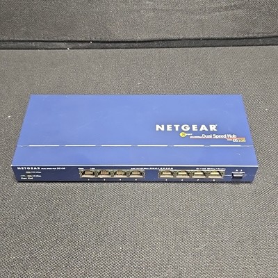 Netgear 8 Port Dual Speed Hub DS108 | eBay
