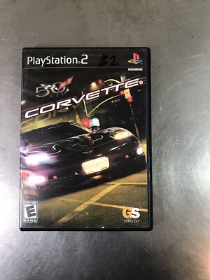 Corvette for PS2 PlayStation 2 Complete Auto Car Racing Video Game ...