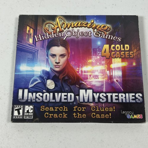 Amazing Hidden Object Games 4 Cold Cases Unsolved Mysteries PC Video ...