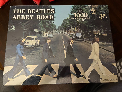 The Beatles - Abbey Road - 1000 Piece Jigsaw Puzzle - Aquarius - NEW 20x27 | eBay