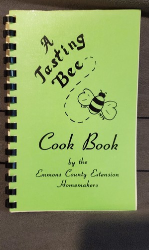 A Tasting Bee Cookbook. Emmons County Extension. | eBay