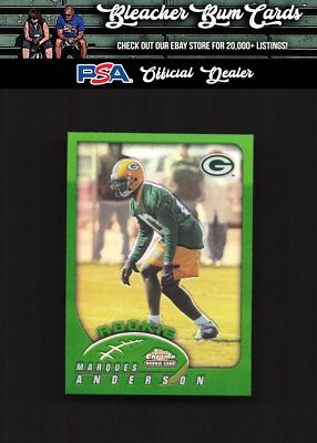 2002 Topps Chrome 257 Marques Anderson Rookie Refractor | eBay
