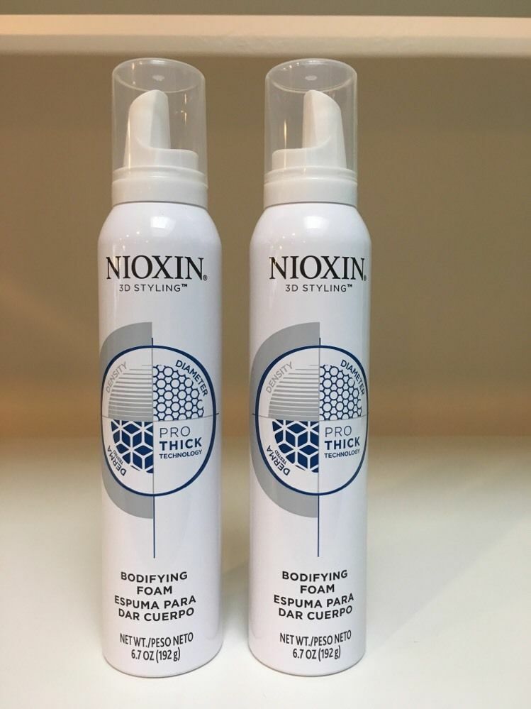Nioxin Pro Clinical Volumizing + Thickening Mousse - Set of 2 6.7 oz ...