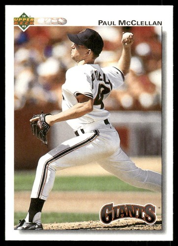 1992 Upper Deck #563 Paul McClellan | eBay