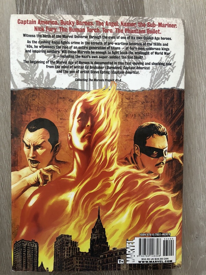 The Marvels Project: Birth of the Super Heroes (Marvel, 2010) | eBay