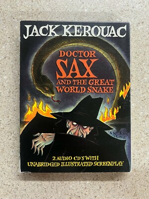 Doctor Sax and the Great World Snake Jack Kerouac 2CDs w/ Illustrated ...