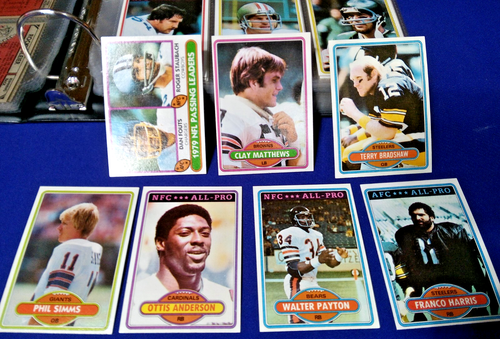 1980 TOPPS FOOTBALL COMPLETE SET NRMT-MT 1-528 PAGES PHIL SIMMS RC | eBay