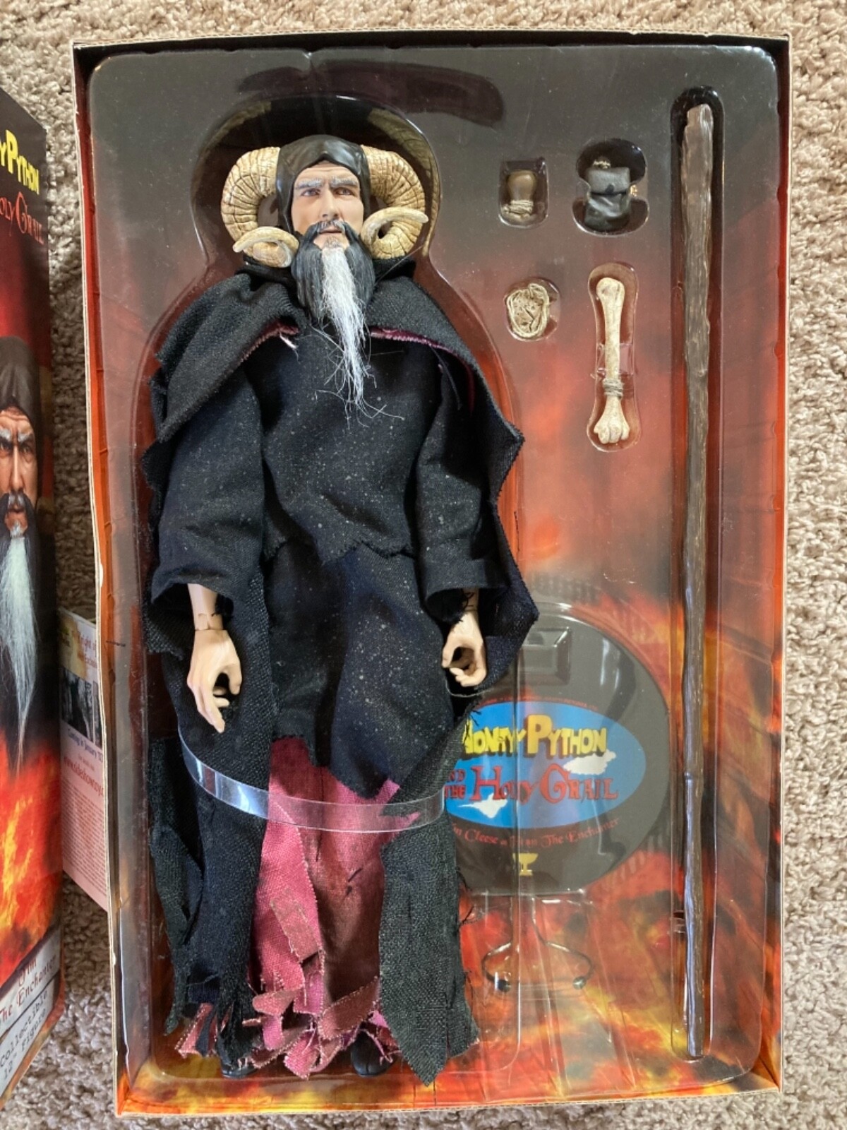 Sideshow Toys Tim the Enchanter 12" figure Monty Python and the Holy ...