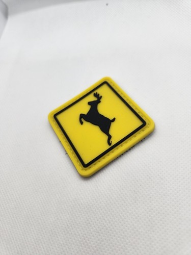 Deer 3D PVC Tactical Morale Patch – Hook Backed | eBay