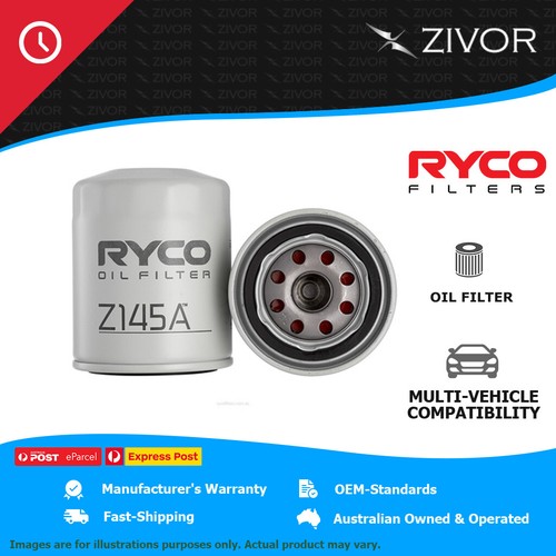 RYCO Oil Filter Spin On For NISSAN CEFIRO A31 (GREY IMPORT) 2.0L ...