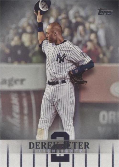 2018 Topps - Derek Jeter Highlights Derek Jeter #DJH-10 Black for sale ...