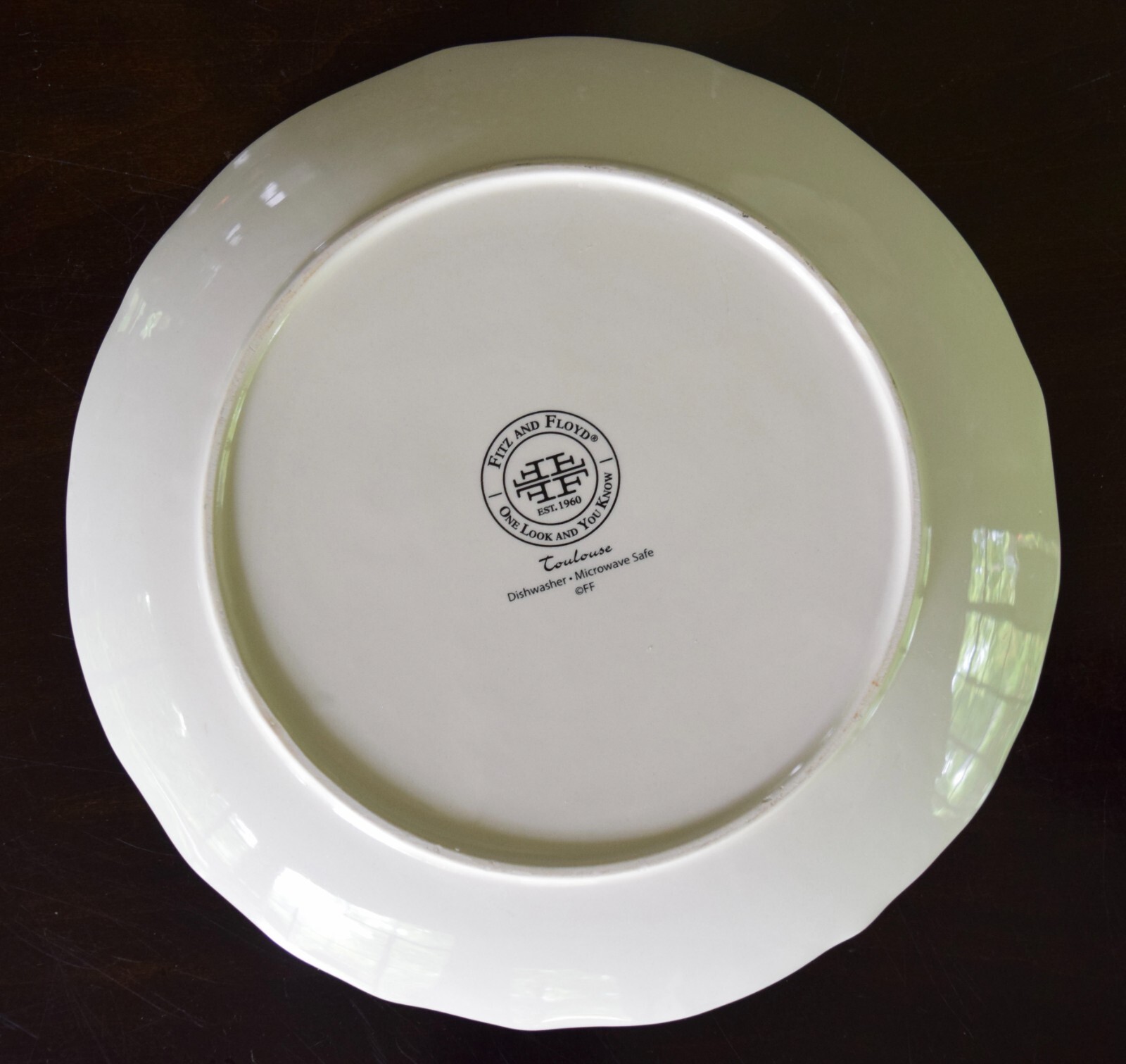 Fitz and Floyd Wood Trush Bird Plate #8121 | eBay