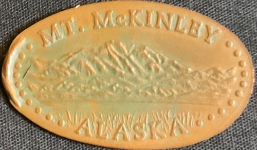 RETIRED! MT. McKINLEY - ANCHORAGE ALASKA ZINC PENNY | eBay
