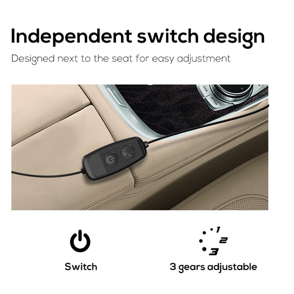 Car Interior Rear Headrest Fan USB Plug in Car Fan Wind to Low Noise ...