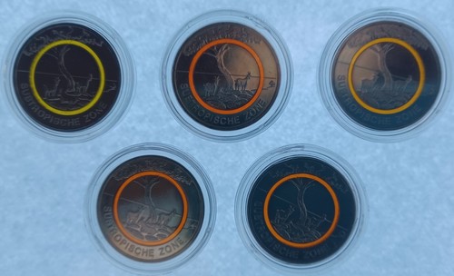 5x5 Euro Subtrop. Zone 2018 A,D,F,G,J mit Polymerring Serie Klimazonen ...