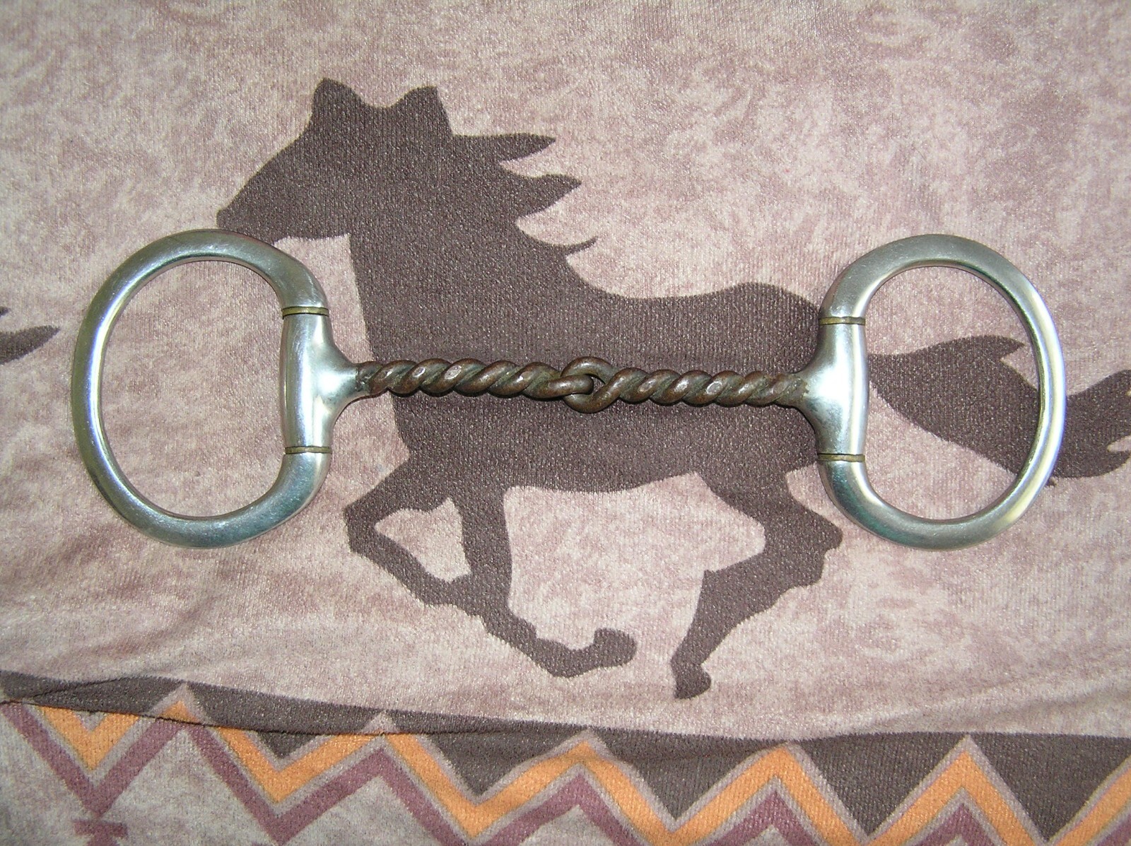 REINSMAN 5" EGGBUTT DEE BIT 3/8" MEDIUM TWISTED SWEET IRON SNAFFLE MODEL 2308 | eBay