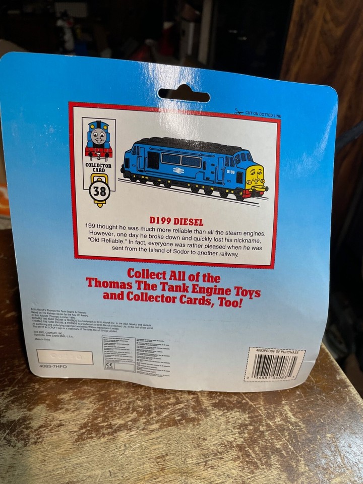 Thomas and Friends Shining Time Station D199 Diesel ERTL 1995 New ...