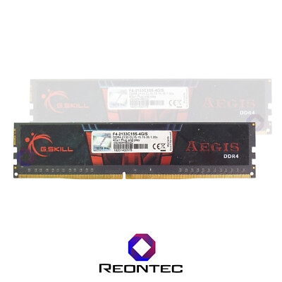 4GB PC RAM G.Skill PC4 - 17000 DDR4 2133 F4-2133C15S-4GIS 4Gx1 | eBay.de