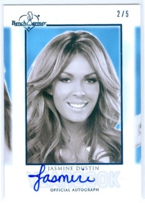 JASMINE DUSTIN "HOT TEACHER YEARBOOK AUTOGRAPH /5" BENCHWARMER ...