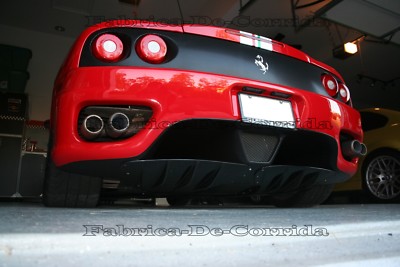 Ferrari F360 360 Modena Coupe Spider Carbon Fiber Challenge Rear ...