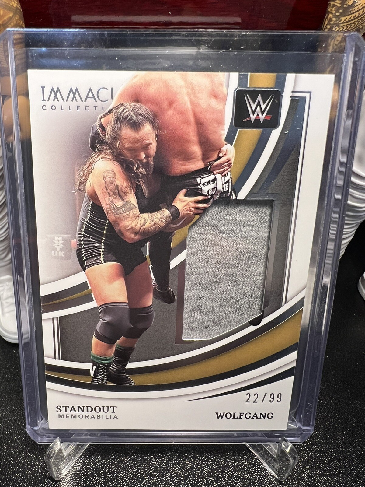 2022 Panini Immaculate WWE Wolfgang STANDOUT MEMORABILIA PATCH /99 | eBay