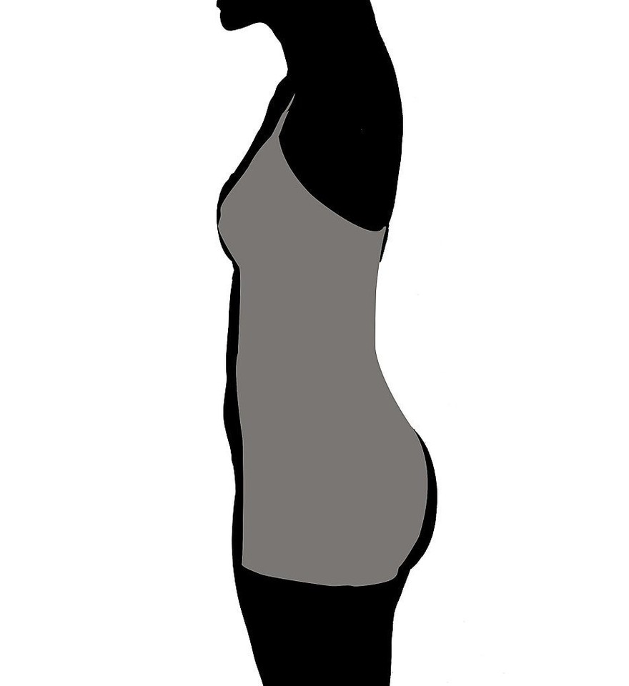 Rago Shapewear Open Bottom White Body Briefer Plus Size Band 42 Cup B ...