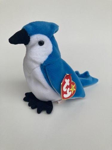 TY Beanie Baby - ROCKET the BlueJay Bird (5.5 inch) - MWMTs Stuffed ...