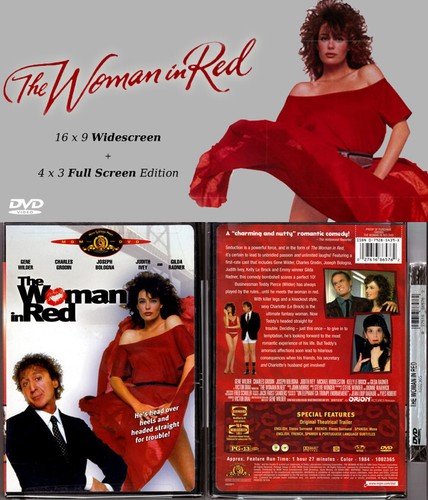 DVD Gene Wilder THE WOMAN IN RED Gilda Radner Kelly Le Brock US WS+FS ...