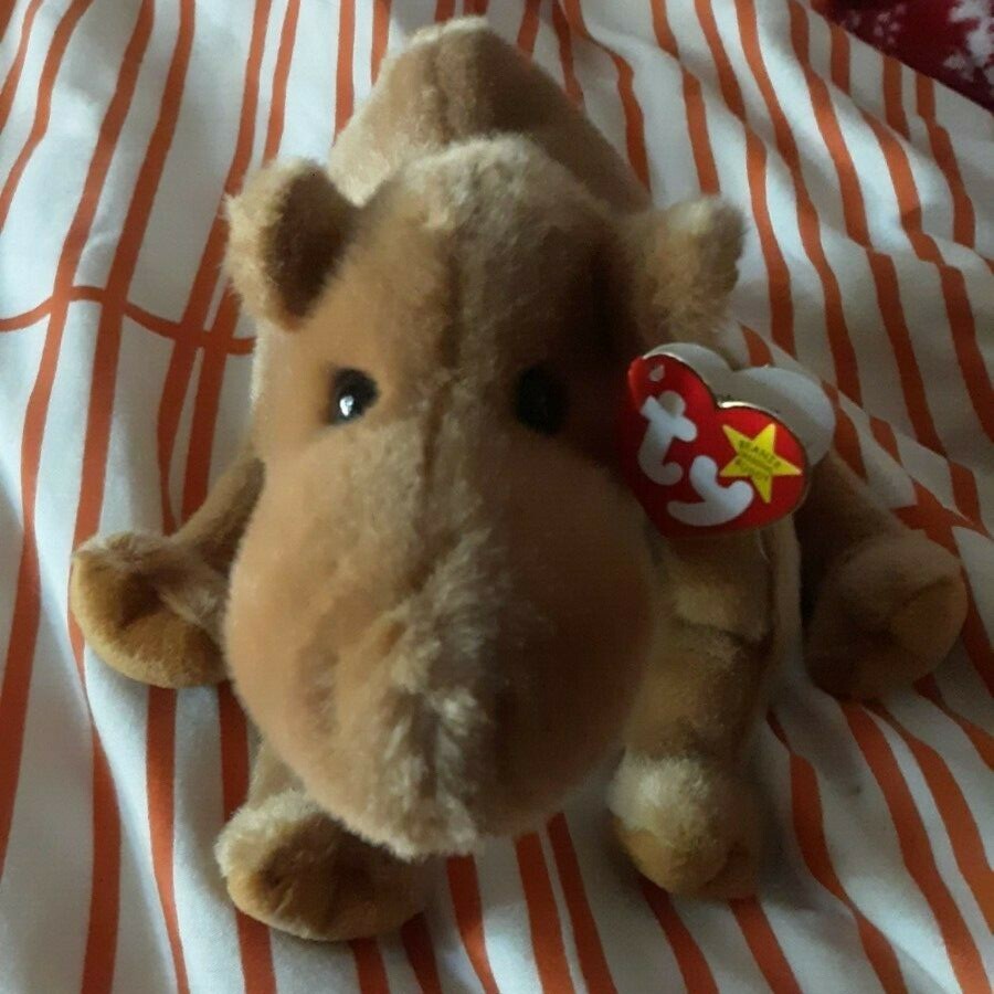 Ty Beanie Buddy Humphrey Camel Brown Plush 12" Soft Toy | eBay