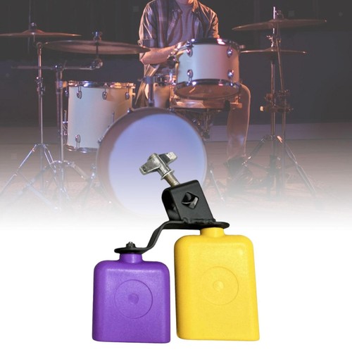 Bicolor Cowbell Clapper Drum Stand for School Teaching Competitive ...