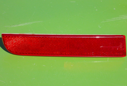 MITSUBISHI LANCER 08-17 REAR LEFT BUMPER FACE REFLECTOR 8355A039 OEM ...