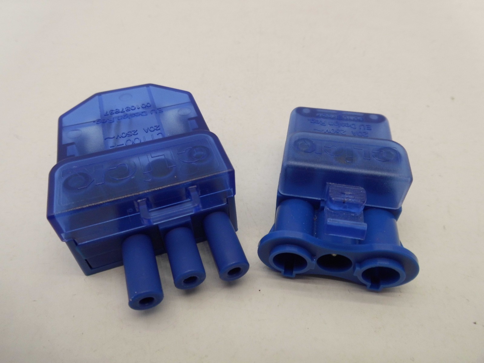 CLICK FLOW CT101C 3 PIN 20A CONNECTOR PULL APART JUNCTION BOX LIGHTING ...