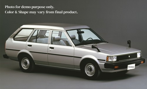 1/10 Lexan Clear RC Car Body Shell for TOYOTA COROLLA VAN KE70 WT195mm ...