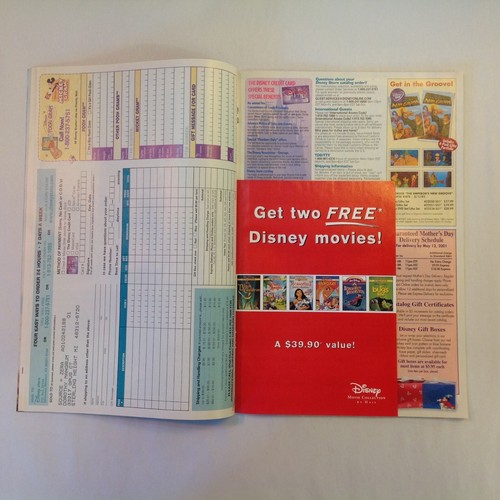Vintage Apr 2001 The Disney Store Catalog Kanga Roo Cover Gifts ...
