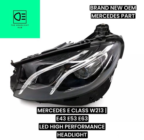 MERCEDES E CLASS W213 LED HIGH PERFORMANCE HEADLIGHT PASSENGER SIDE ...
